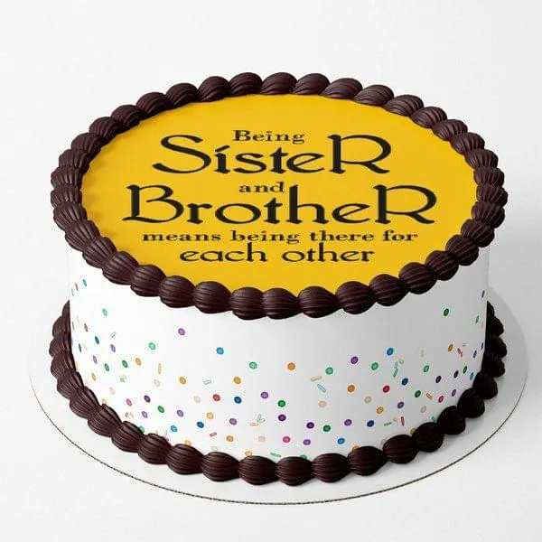 Birthday Cakes For Brother From Sister